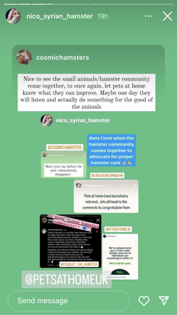 Pets at Home Announce a Rebrand and The Hamster Community Protest ...