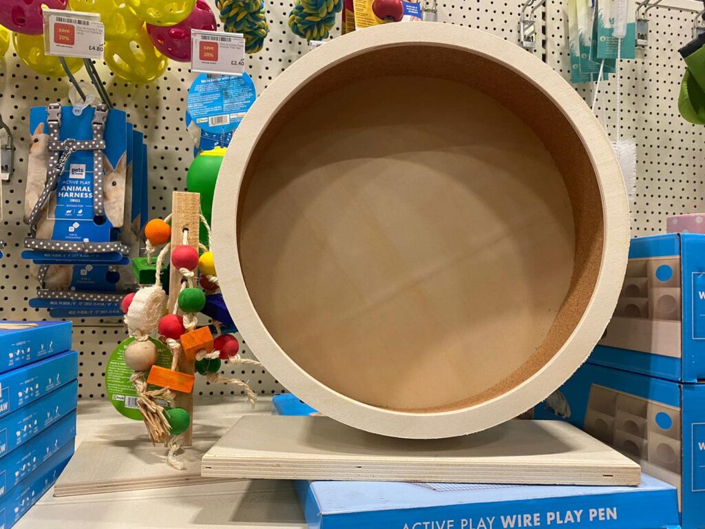 Pets at Home Move In The Right Direction with New 28cm Wooden Wheel ...